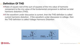 Harmonics Analysis | PPTX