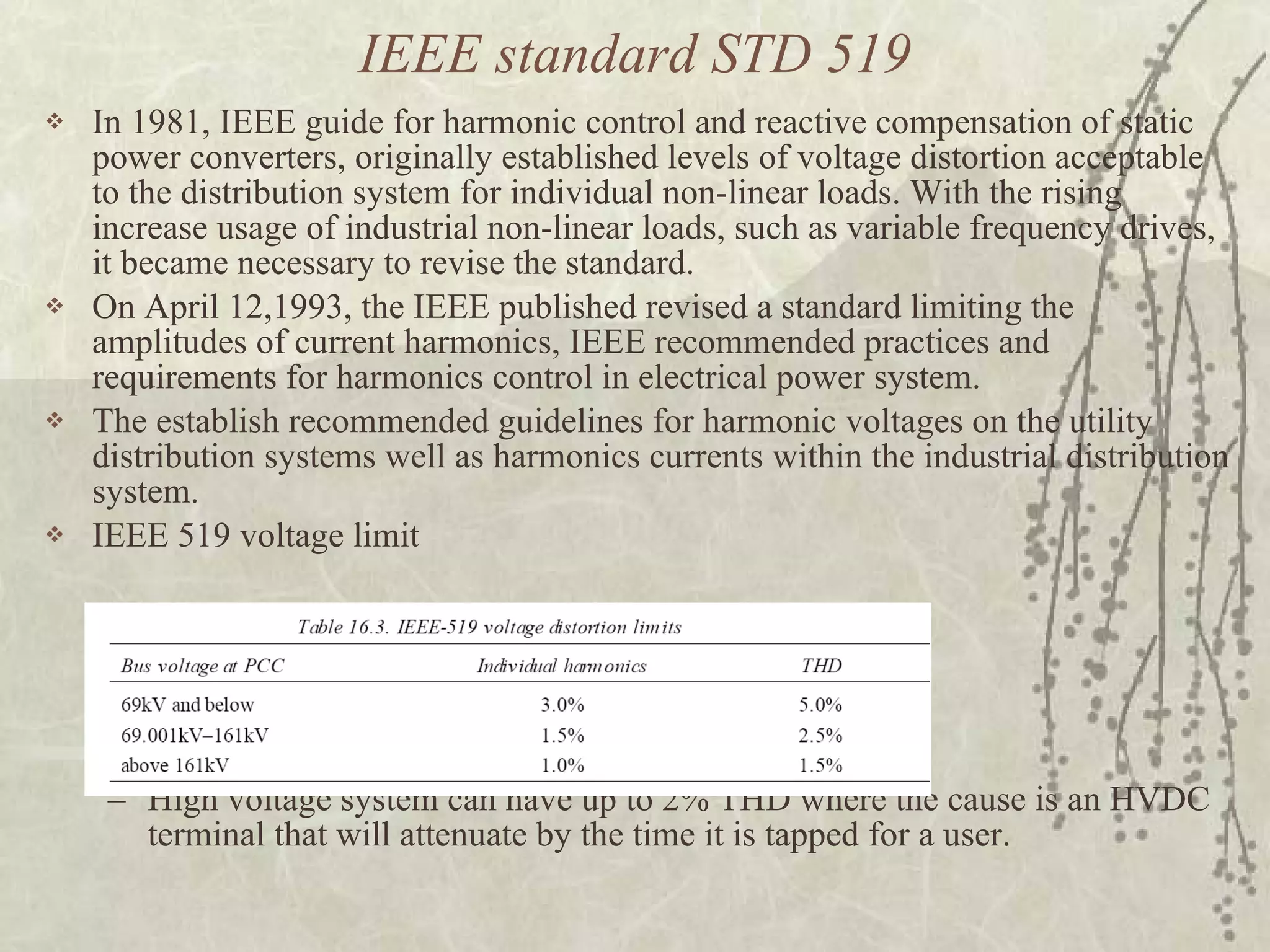 Harmonics in power system | PPS