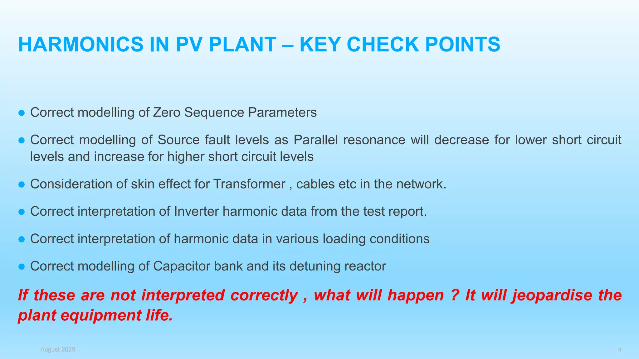 Harmonics in pv | PPTX