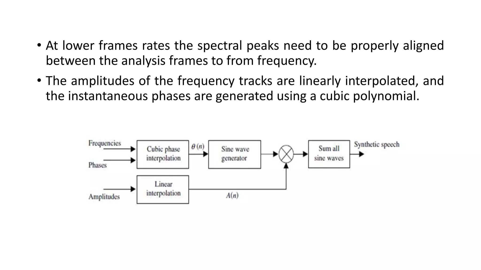 Harmonic speech coding | PPT
