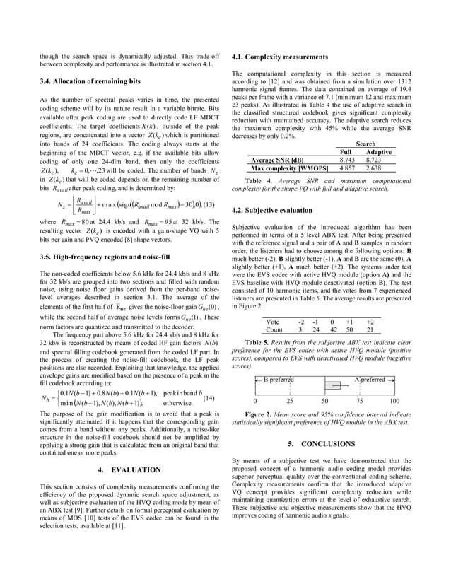 Harmonic vector quantization | PDF