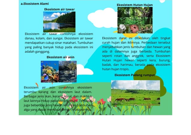 HARMONI DALAM EKOSISTEM PEMBELEJARAN SD KELAS 5 | PDF