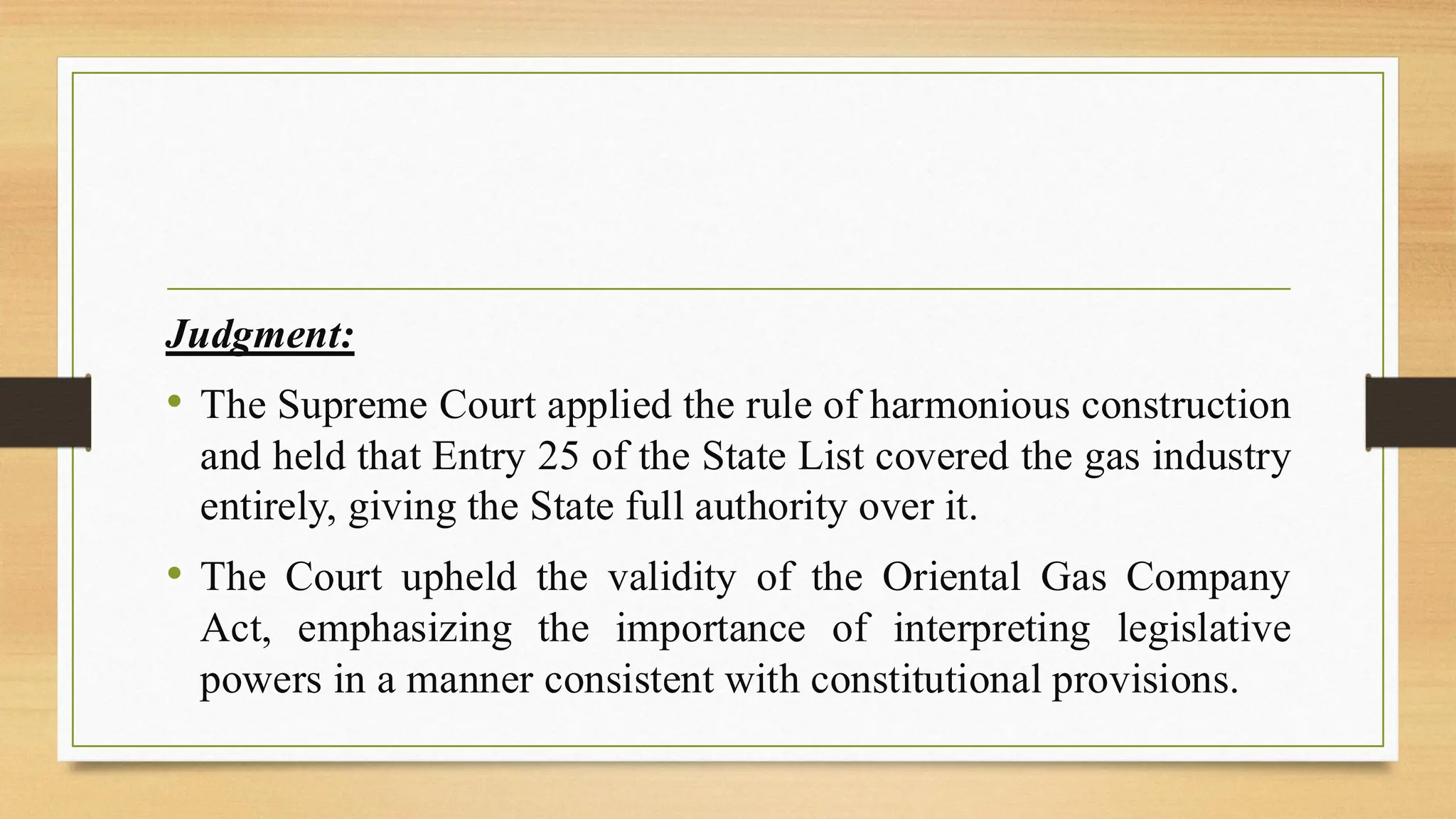 HARMONIOUS CONSTRUCTION RULE by Puja Dwivedi | PDF