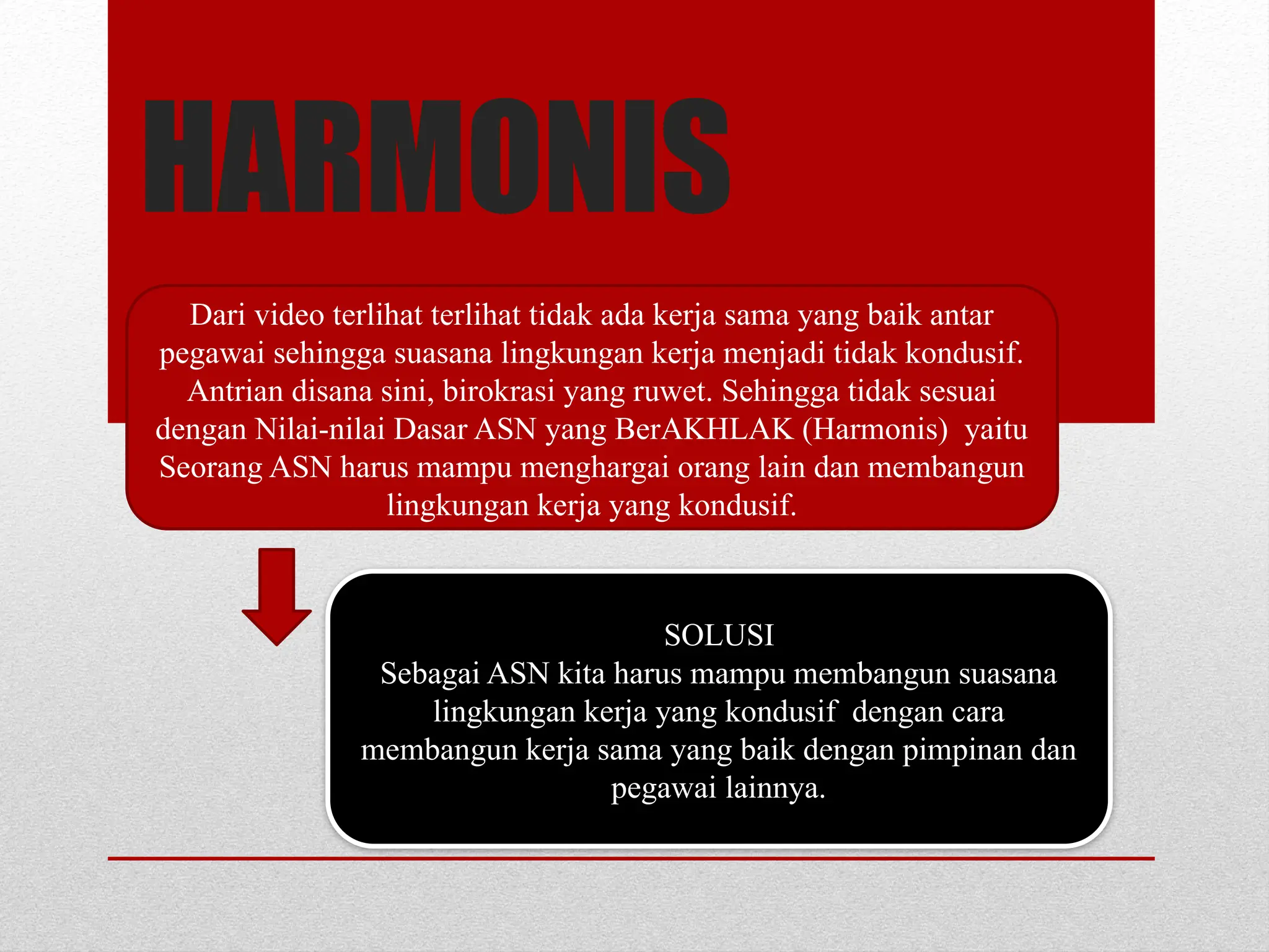 pengertian dan contoh harmonis dan loyal dalam bekerja.pptx