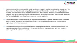 Harmonization and Labeling | PPTX