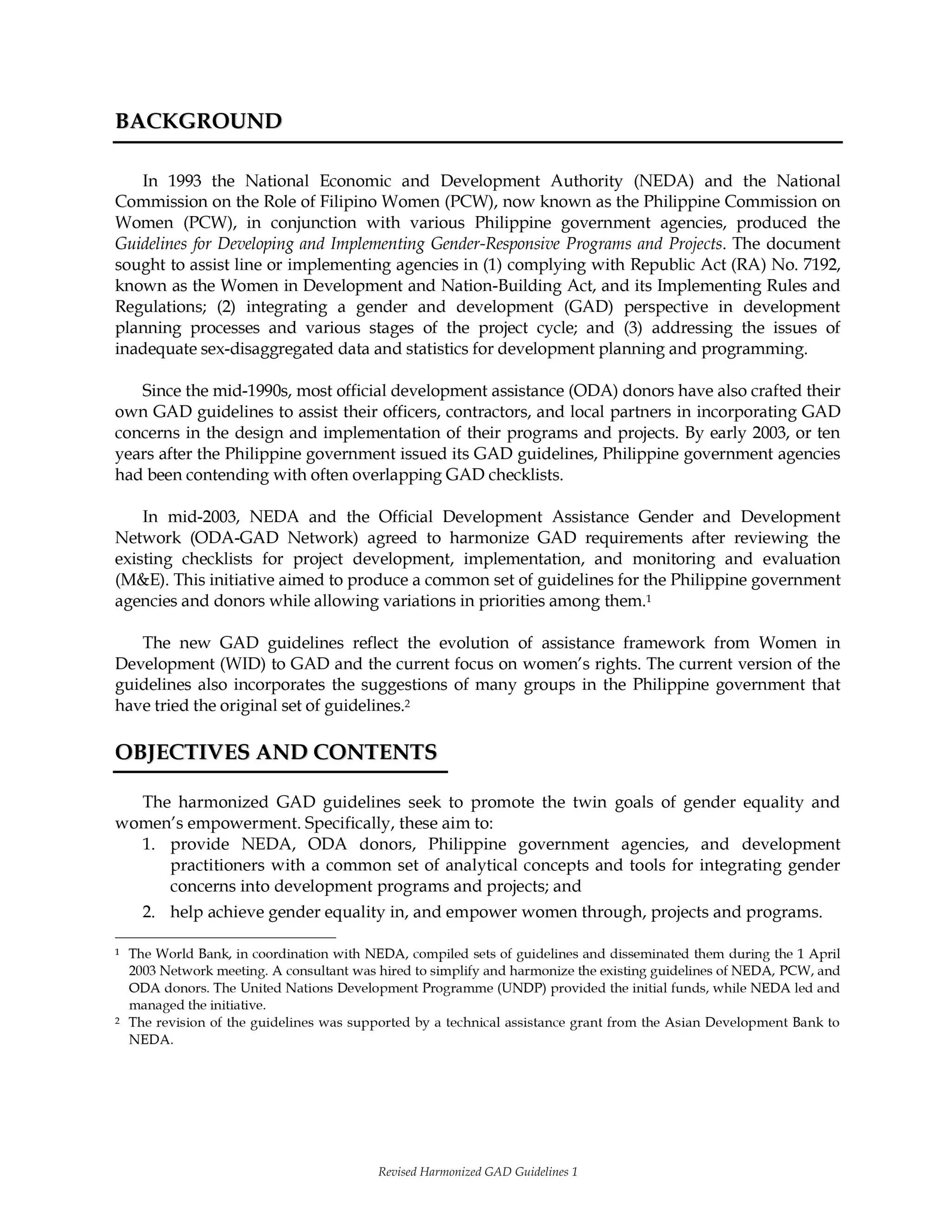 Harmonized GAD Guidelines HGDG THIRD ED. | PDF