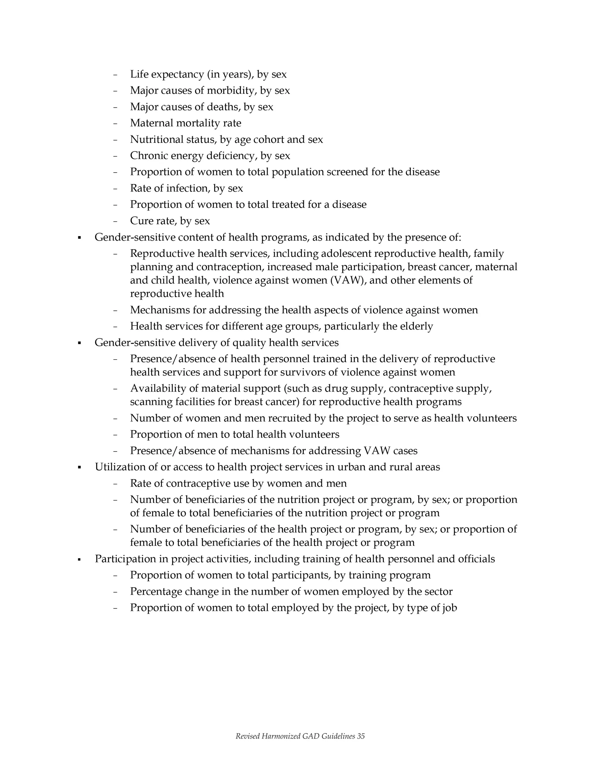 Harmonized GAD Guidelines HGDG THIRD ED. | PDF