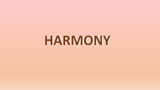 Harmony in fashion design | PPTX