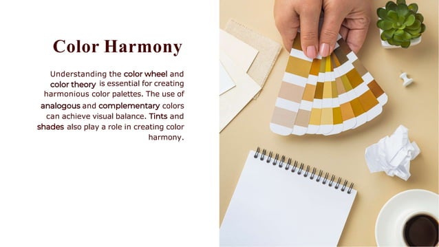 harmony in design mastering the art of balancing elements and spaces | PPT