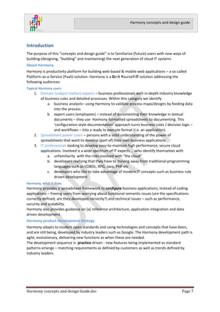 Harmony concepts and design guide v0.2 | PDF