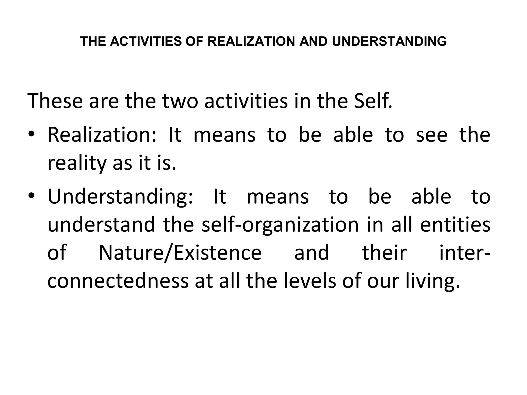 HARMONY IN THE HUMAN BEING - Unit-II UHV-2 | PPTX