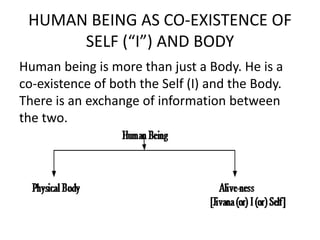 HARMONY IN THE HUMAN BEING - Unit-II UHV-2 | PPTX