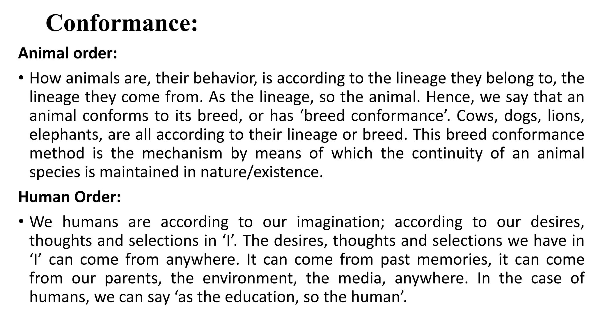 HARMONY IN THE NATURE AND EXISTENCE - Unit-IV | PPTX