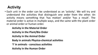 HARMONY IN THE NATURE AND EXISTENCE - Unit-IV | PPTX