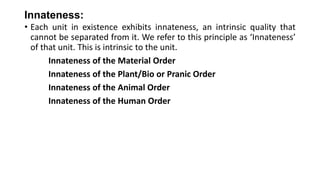 HARMONY IN THE NATURE AND EXISTENCE - Unit-IV | PPTX