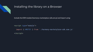 Harmony Marketplace SDK.pptx