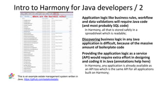 Harmony: what is it, how does it work, best practices. Integration ...