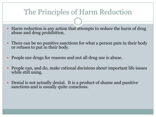 2010 HOME Conference - Harm reduction | PPT