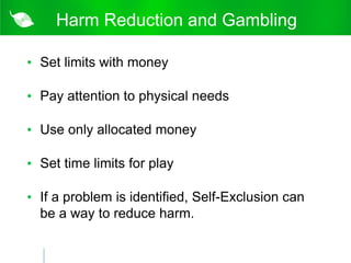 Harm reduction forum2013 sylvie smith | PDF