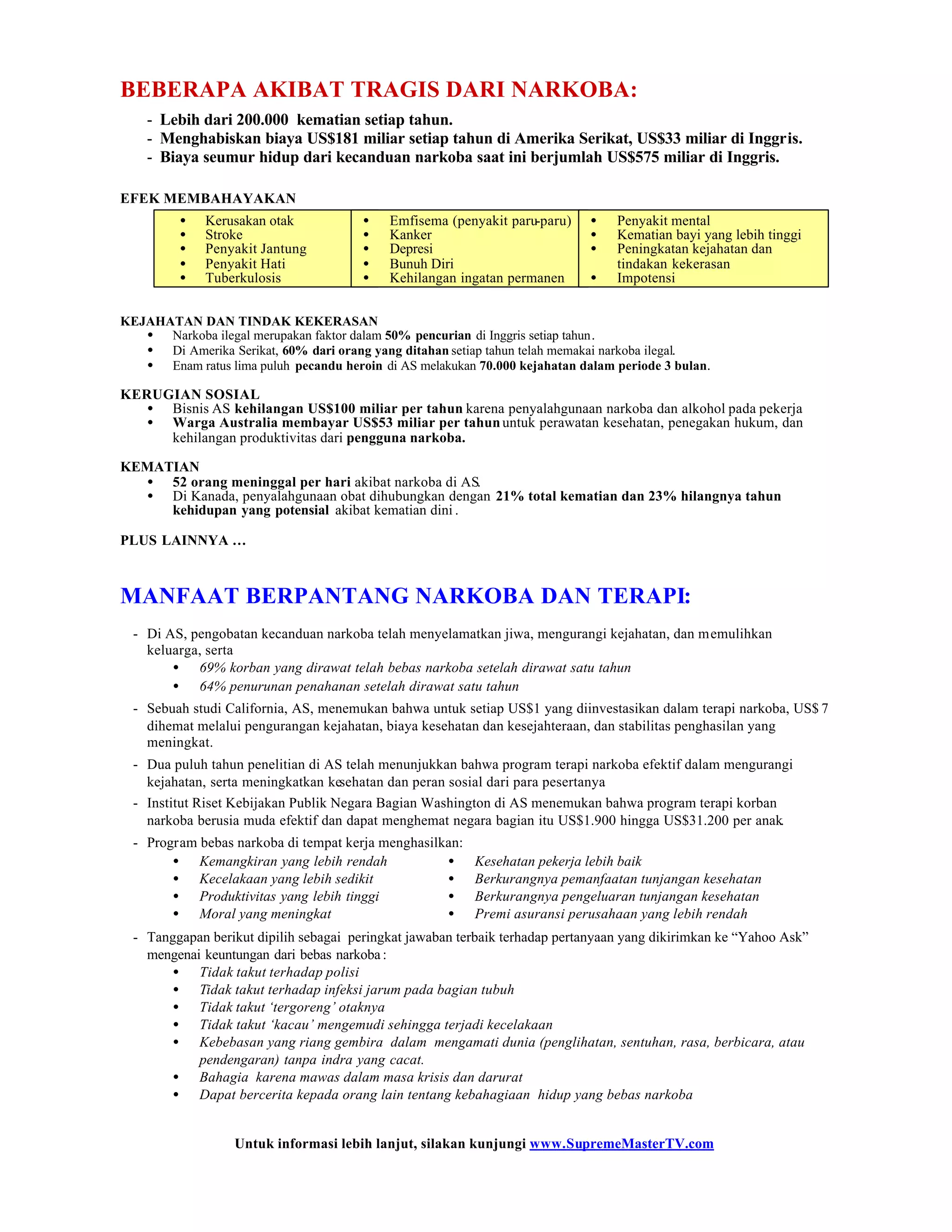 Harms and Benefits Scroll | PDF