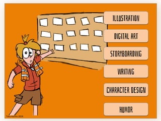 A Visual Resume of an Aspiring Animator and Storyteller | PPT