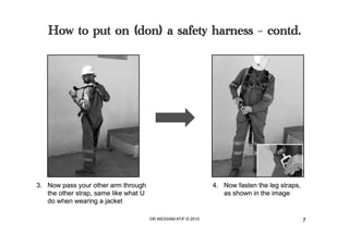 Safety harness - fall protection - Wessam Atif | PDF