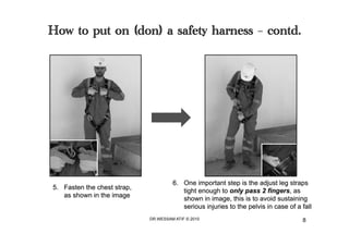 Safety harness - fall protection - Wessam Atif | PDF
