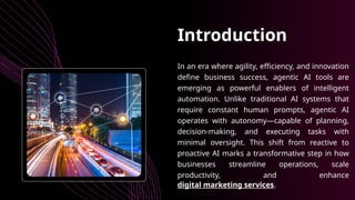 Harnessing Agentic AI Tools for Smarter Business Automation | PPT