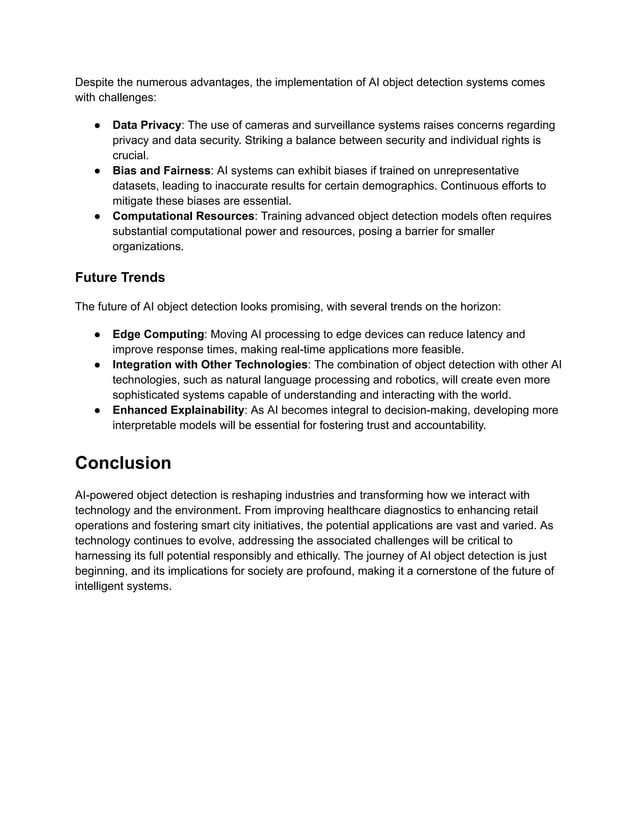 Harnessing Ai For Object Detection A Deep Dive Into Applications And Use Cases Pdf