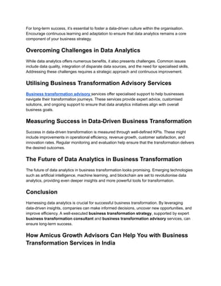 Harnessing Data Analytics for Business Transformation Success.pdf | Free Download