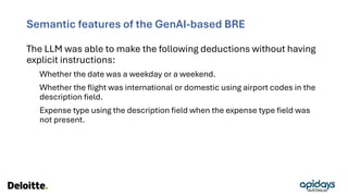 Harnessing GenAI in APIs the Good the Bad and the Ugly | PPT