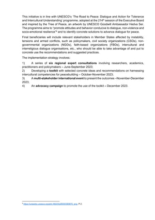 Harnessing Intercultural Competencies for Peacebuilding . | PDF | Politics