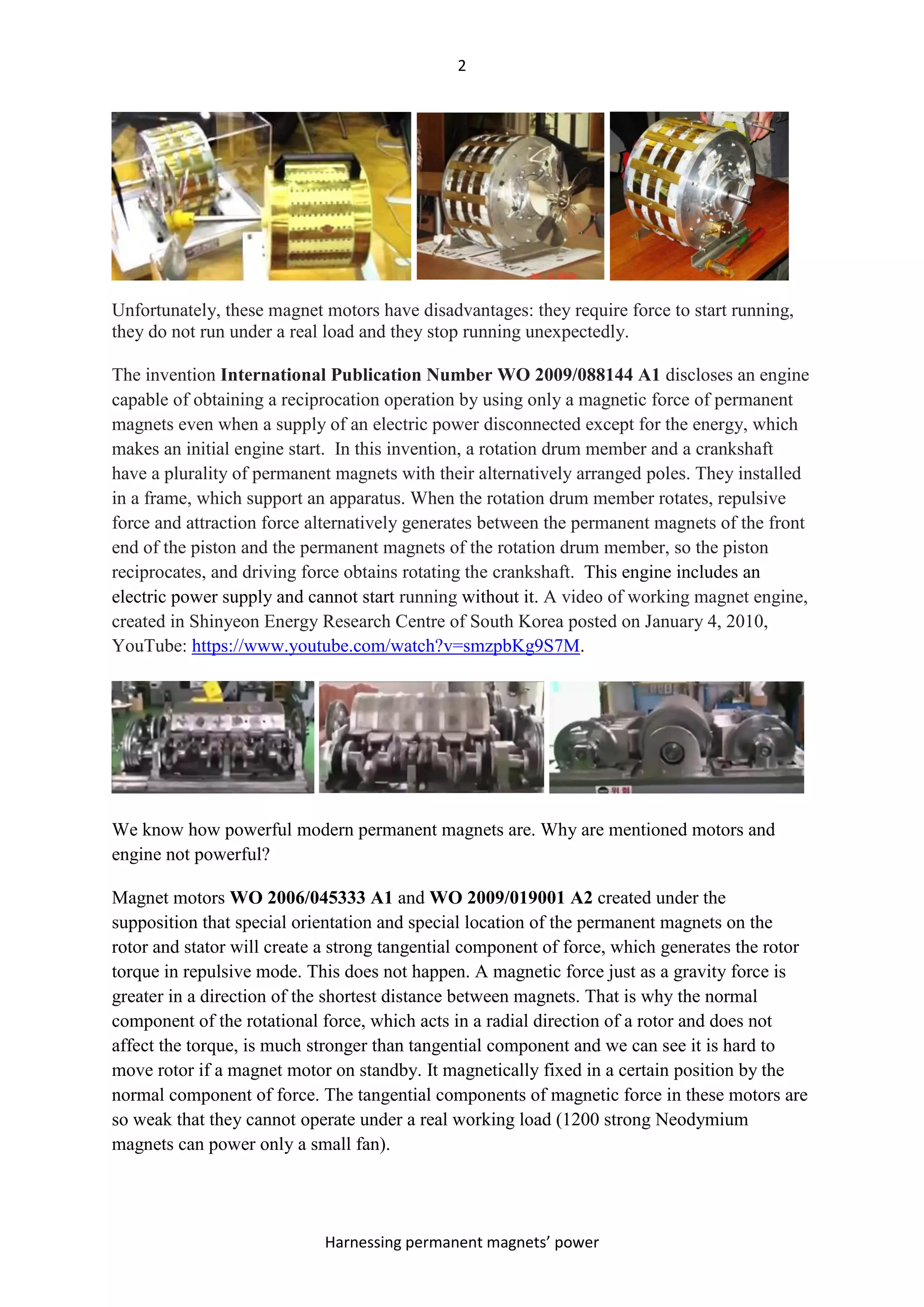 Harnessing permanent magnets' power | PDF