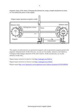 Harnessing permanent magnets' power | PDF