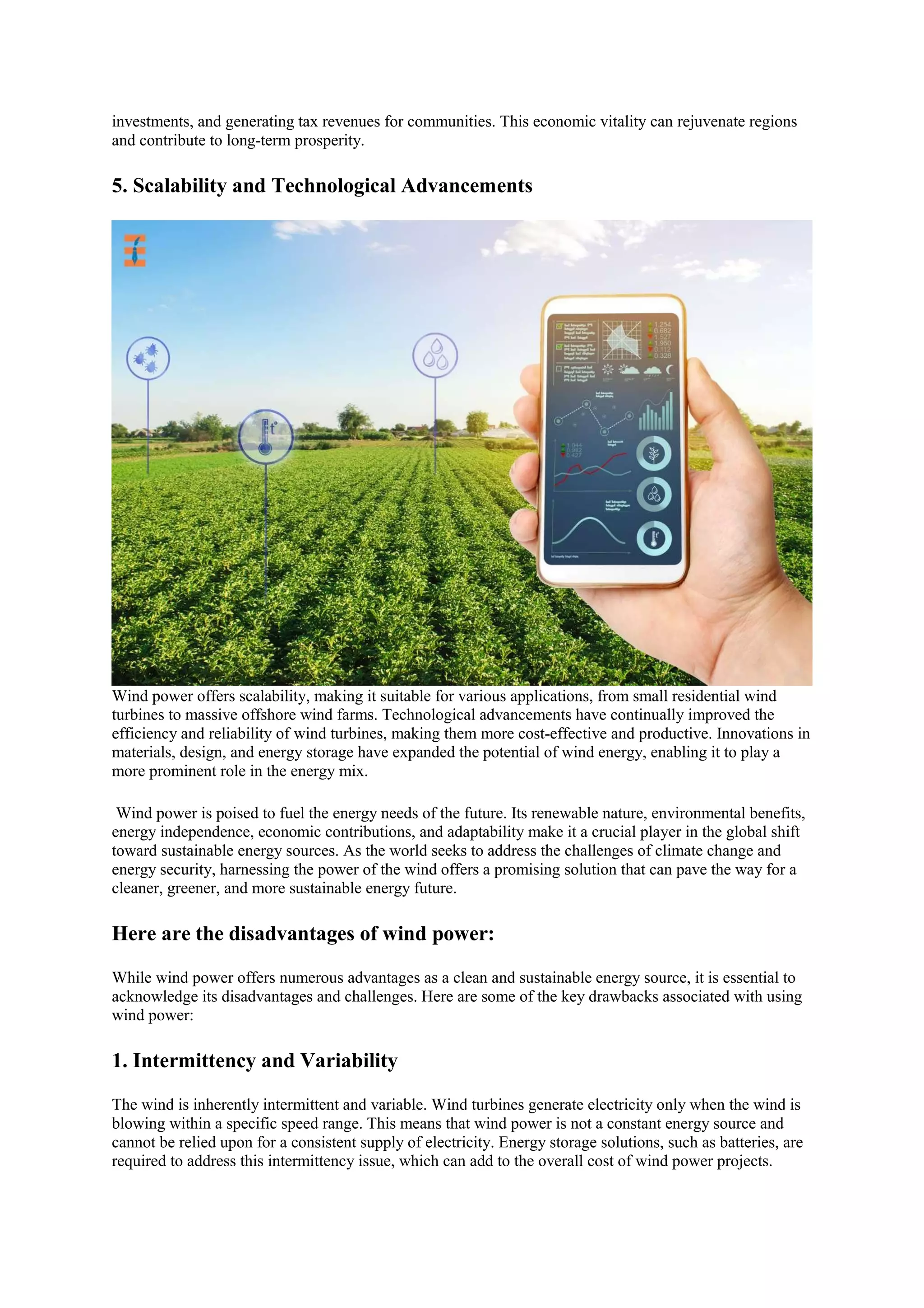 Wind Power: Advantages And Disadvantages As A Sustainable Fuel Source ...