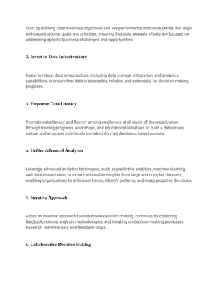 Harnessing the Power of Data-Driven Decision Making.pdf | Business Administration | Business