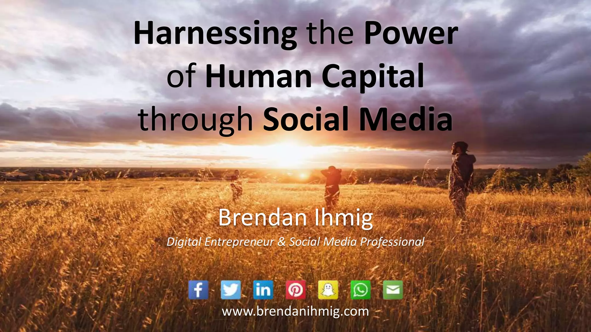Harnessing the power of human capital through social media | PPSX
