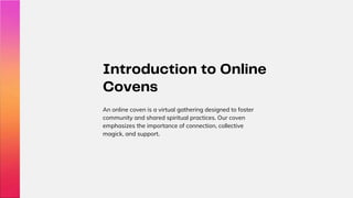 Harnessing the Power of Online Covens A Path to Manifestation and ...