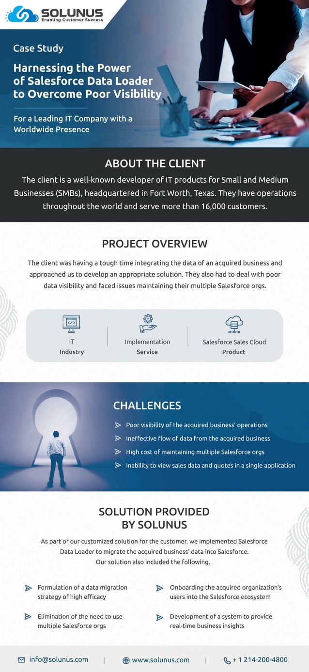 Harnessing the power of salesforce data loader to overcome poor visibility | PDF | Technology ...