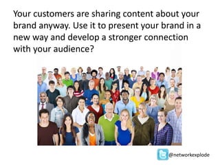 Harnessing the Power of Visual and User Generated Content | PPT