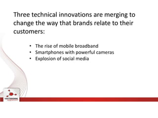 Harnessing the Power of Visual and User Generated Content | PPT