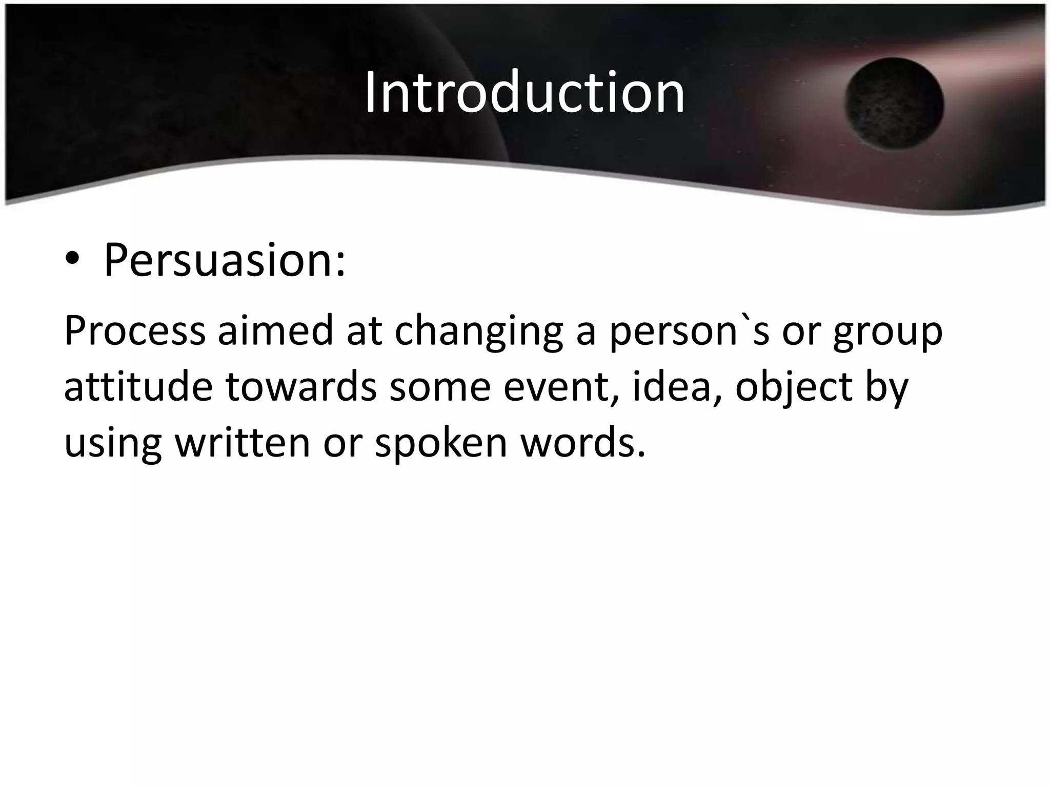 Harnessing the science of persuasion | PPTX