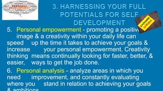 Harnessing your full potentials for self development | PPTX