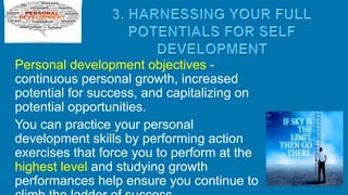 Harnessing your full potentials for self development | PPTX
