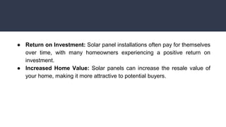 Harness the Power of the Sun: A Guide to Installing Solar Panels at ...