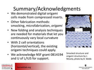 Digital origami from geometrically frustrated tiles | PPTX