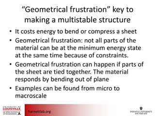 Digital origami from geometrically frustrated tiles | PPTX