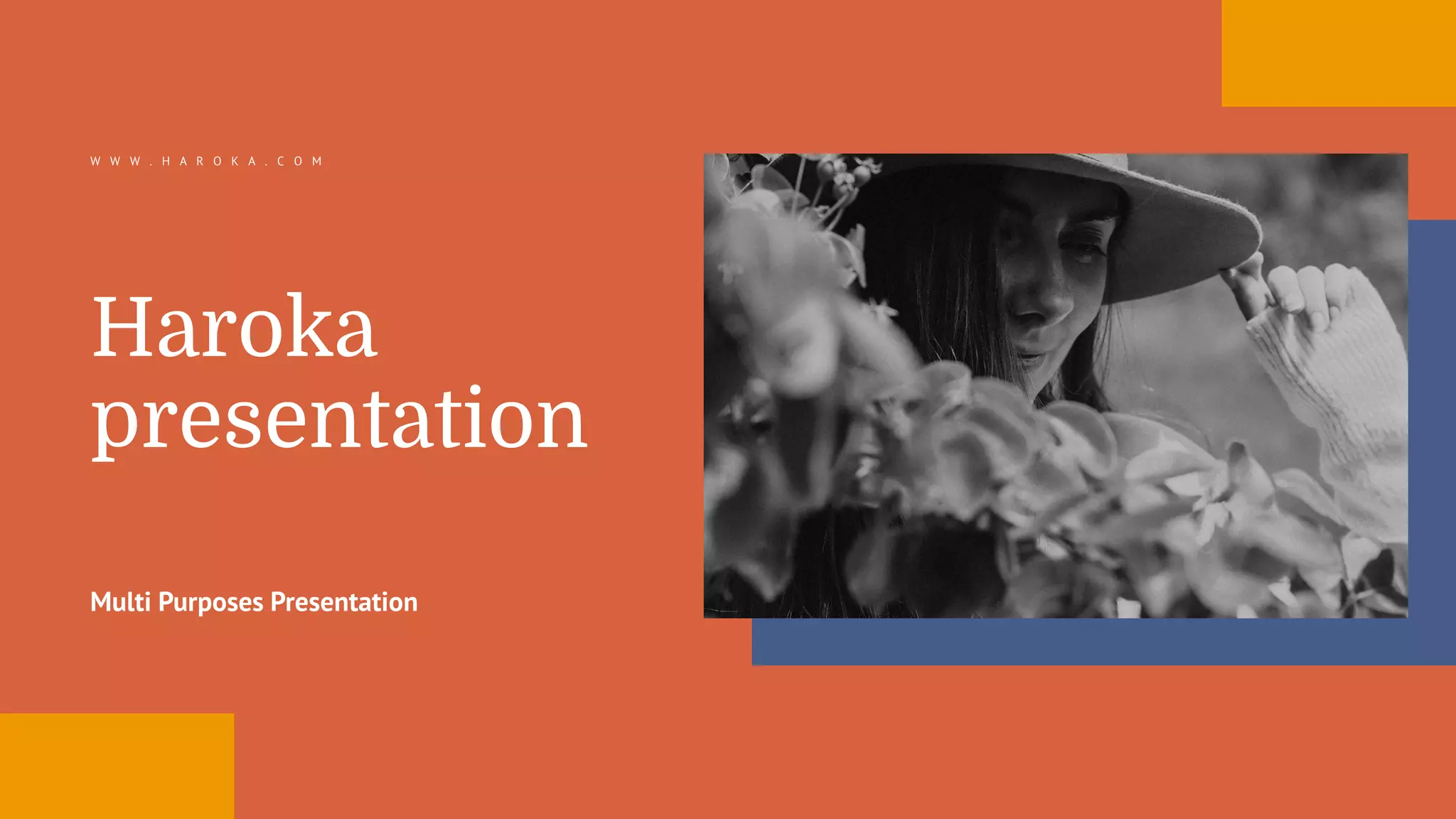 Haroka Presentation : Dark Color Version | PPT