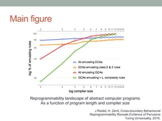 Algorithmic Dynamics of Cellular Automata | PPT