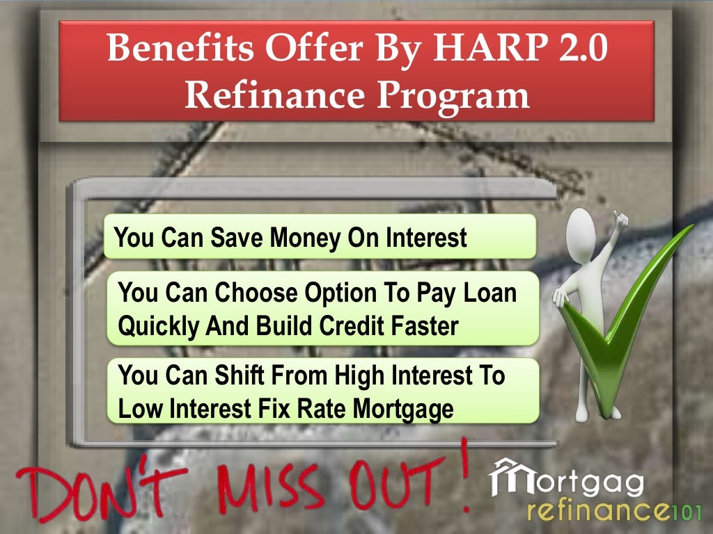 Get Help with HARP 2.0 Mortgage Refinance Loan Program with Low Interest